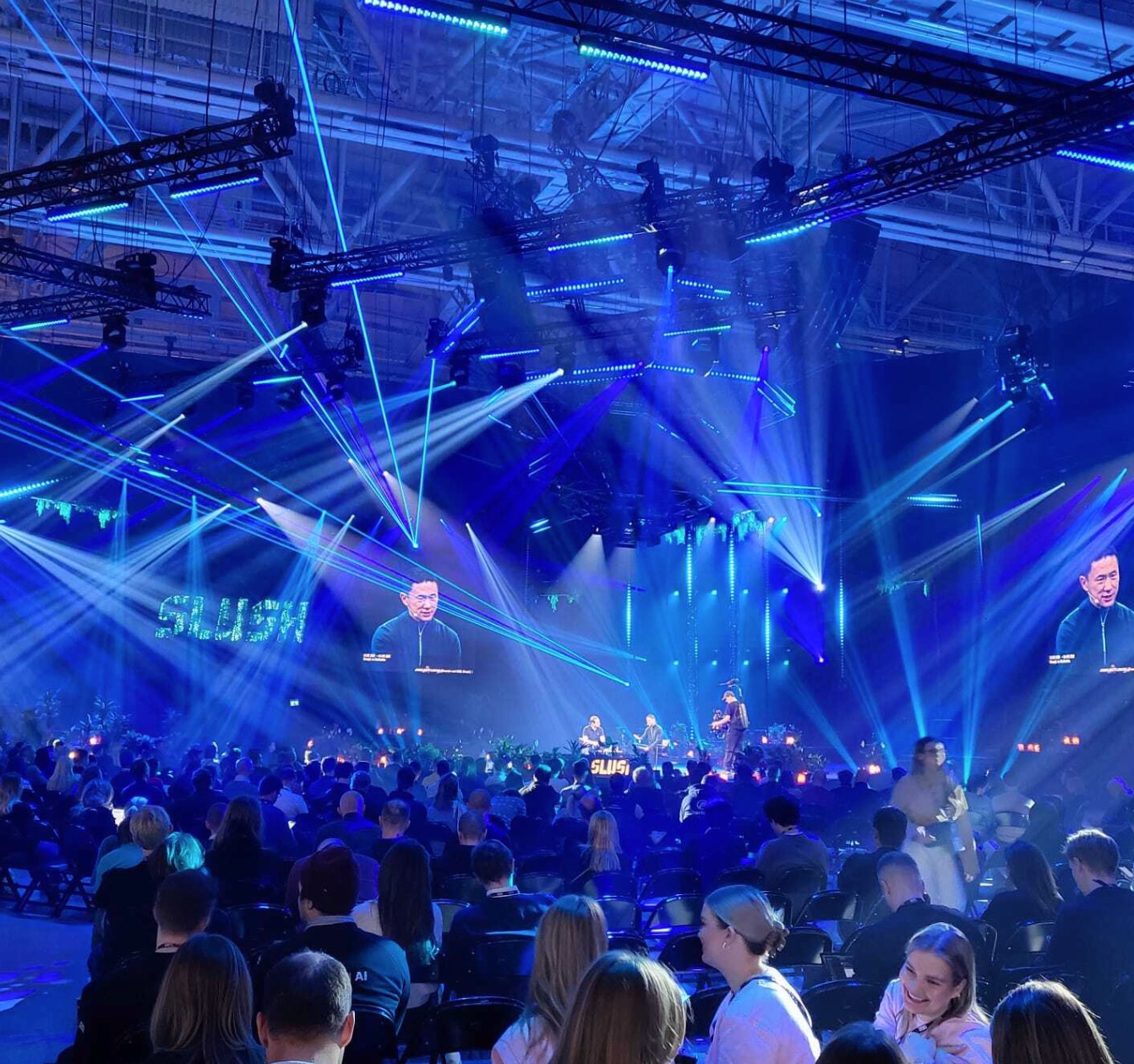 Throwback to when our Managing Director attended the SLUSH Conference ...